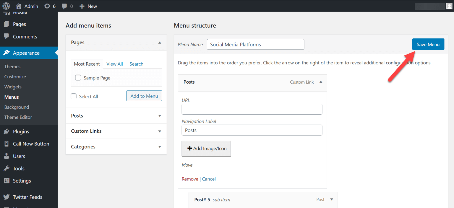 How to Make a Menu Item Non-Clickable in WordPress
