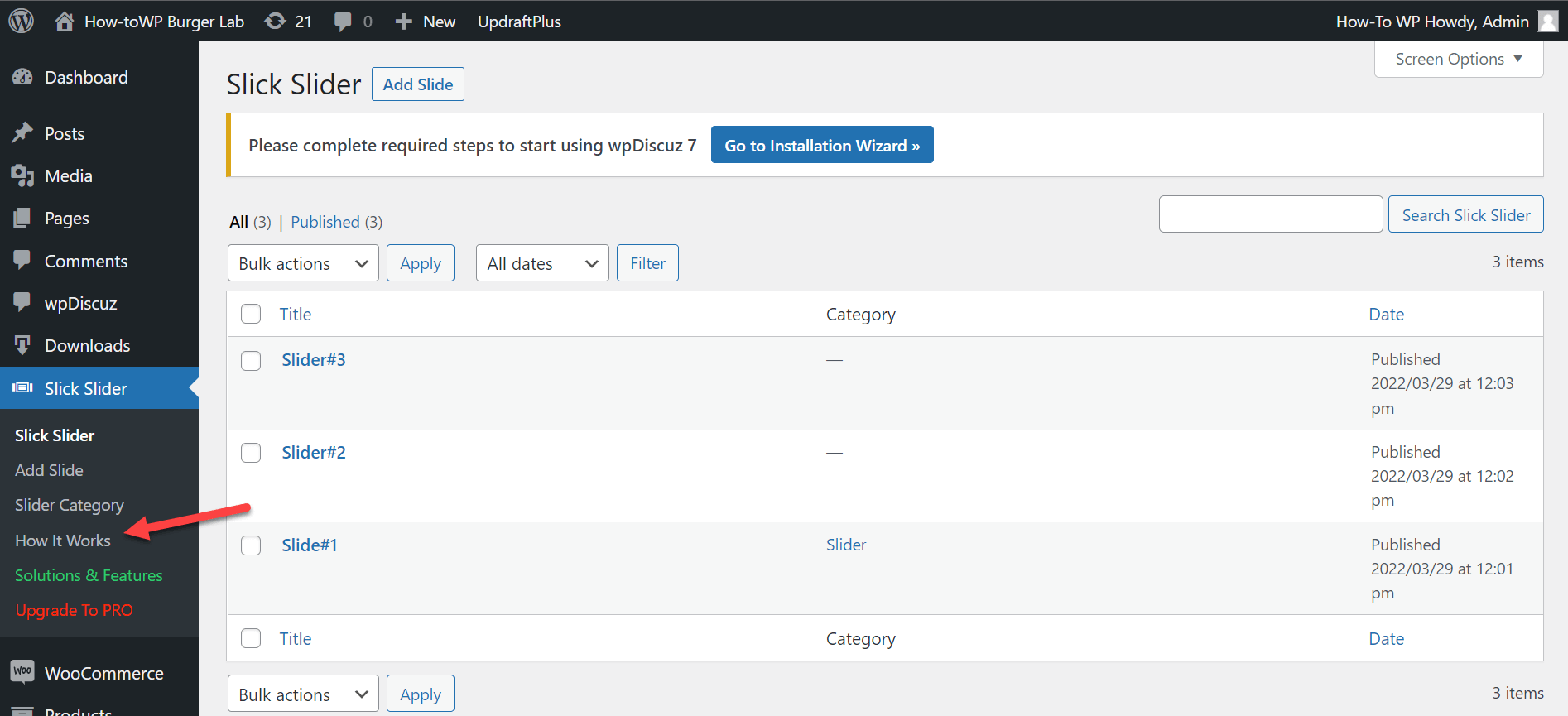 How to Use Slick Slider in WordPress