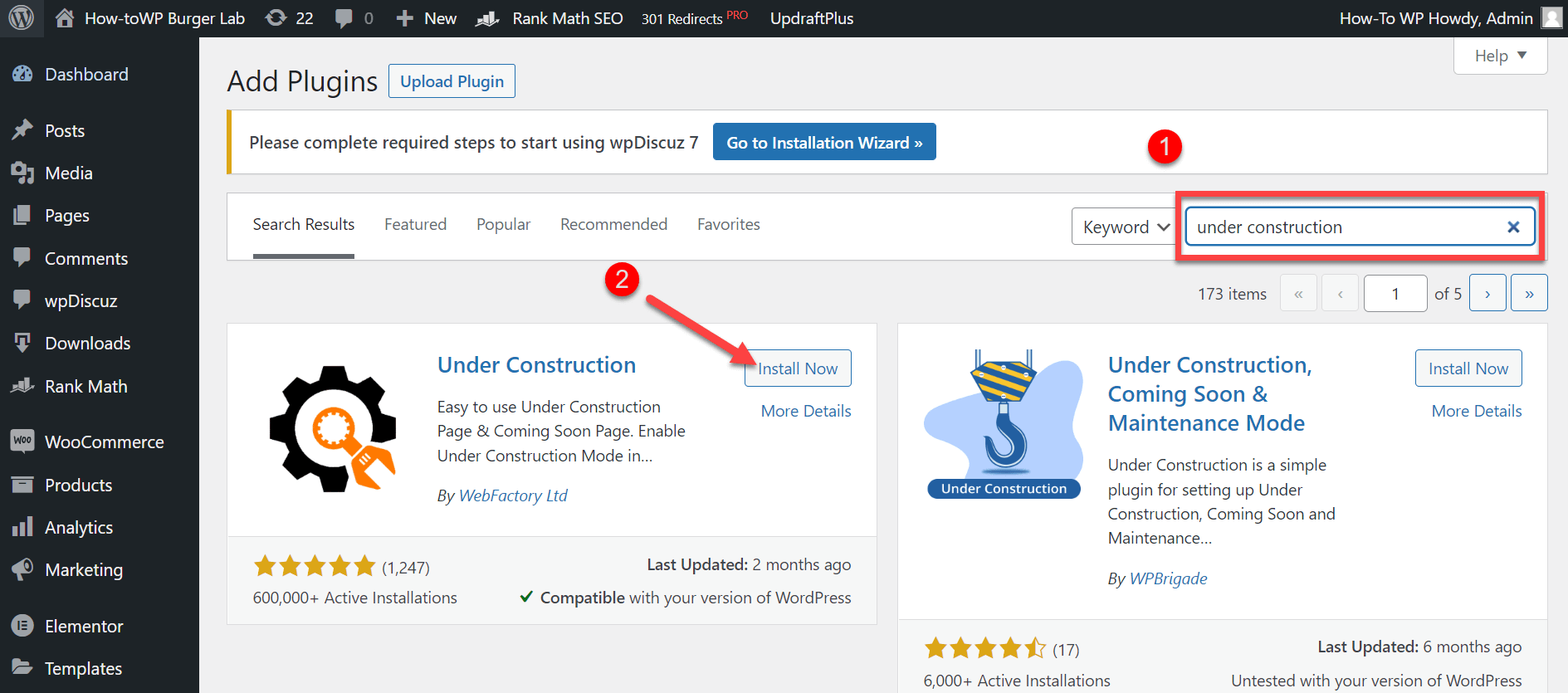 How to Set Up an Under Construction Page in WordPress