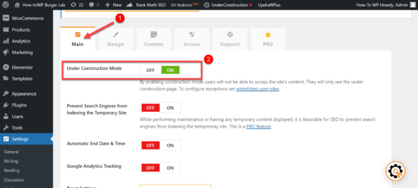 How to Set Up an Under Construction Page in WordPress
