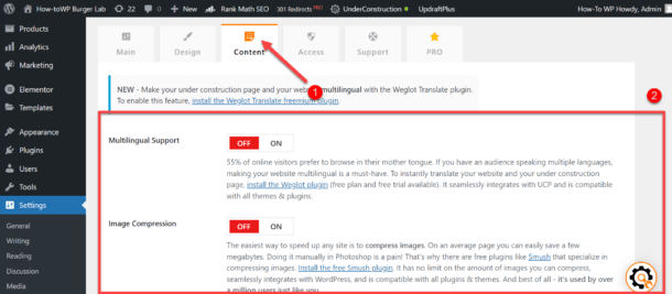 How to Set Up an Under Construction Page in WordPress