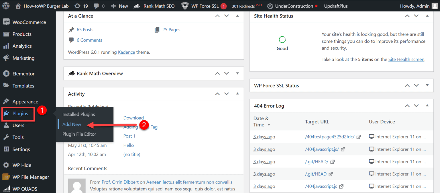 How to Customize WordPress Admin Dashboard [A Visual Guide]
