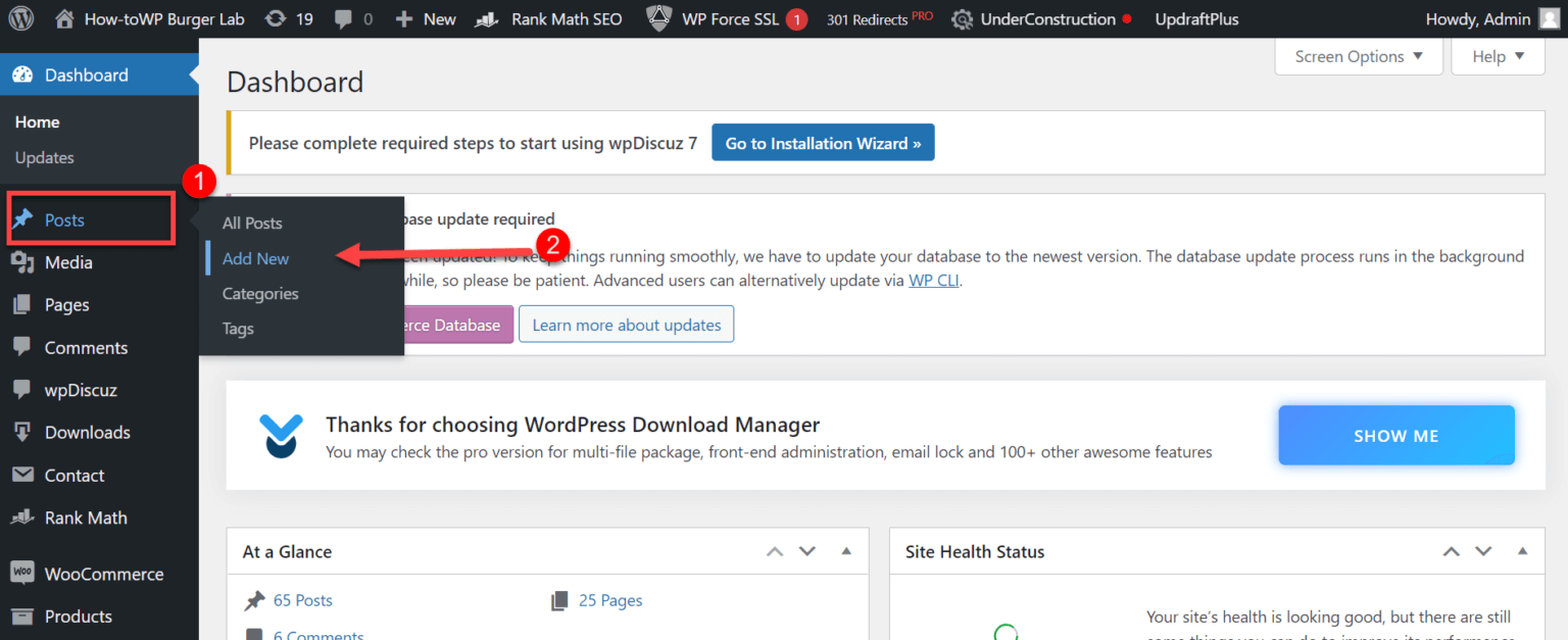 How to Customize WordPress Admin Dashboard [A Visual Guide]