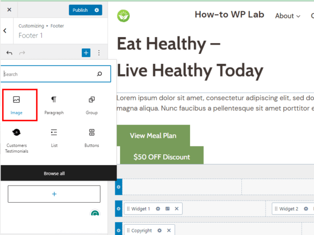 How to Add Image in WordPress Footer [A Visual Guide]