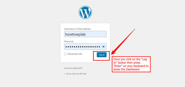 How to Login to Your WordPress Website - How-To WP
